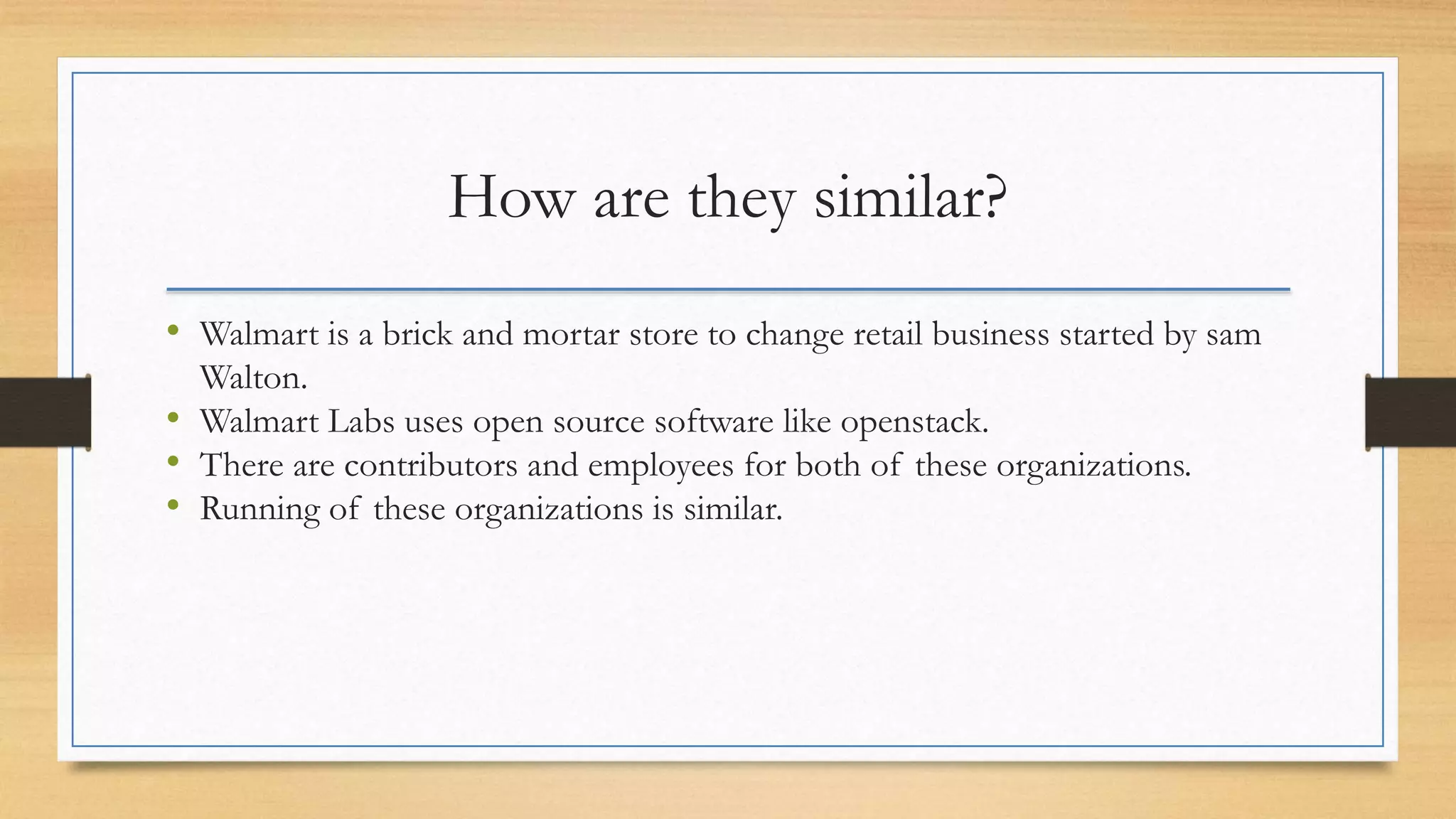OpenStack at Walmart | PPTX