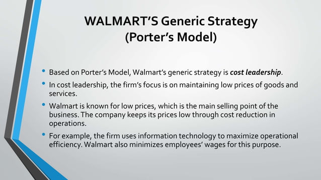 Introduction to Walmart | PPTX | Retail Industry | Industries