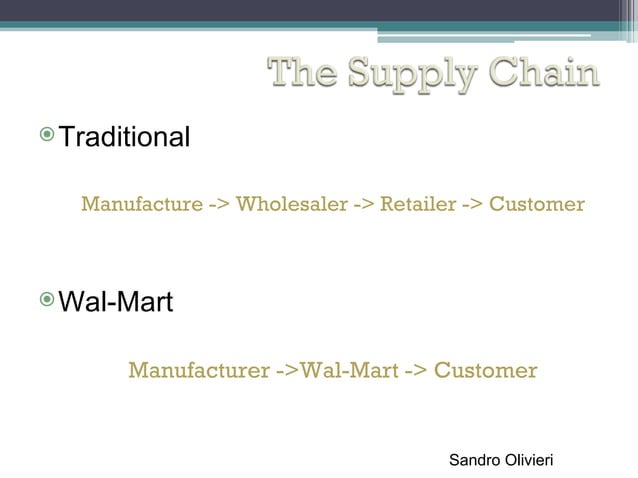 Walmart Case Analysis...Value Chain | PPT | Sales | Business