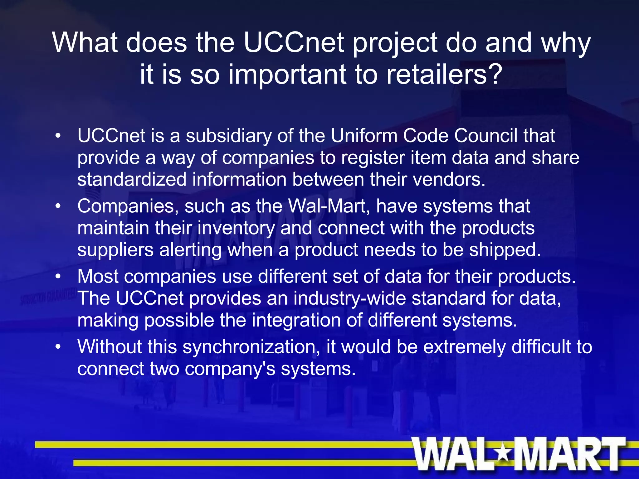 Wal Mart Case Study Part 1 & 3 | PPT