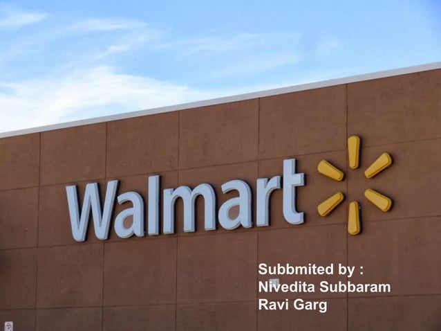 Walmart pbl - | PPT