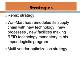 Walmart pbl - | PPTX | Logistics | Business