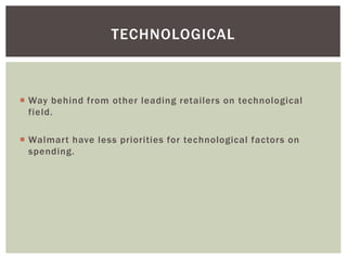 Walmart PESTLE Analysis. | PPTX