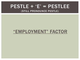 Walmart PESTLE Analysis. | PPTX | Retail Industry | Industries