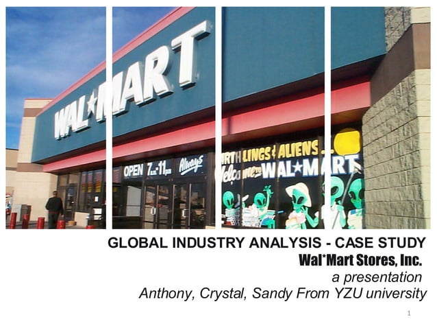 wal mart case study | PPT