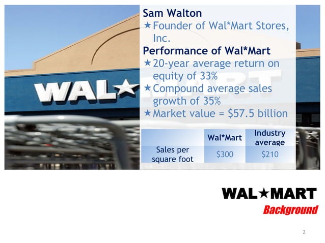 wal mart case study | PPT