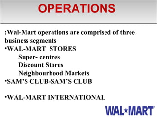Walmart value chain-analysis | PPT