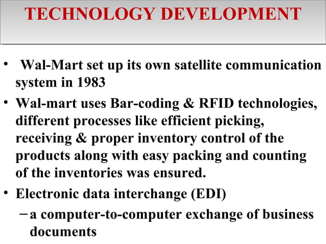 Walmart value chain-analysis | PPT