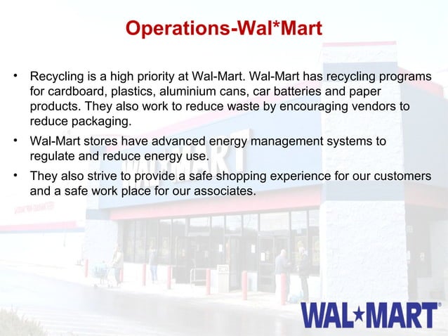 Walmart value chain analysis | PPT | Retail Industry | Industries