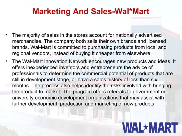Walmart value chain analysis | PPT | Retail Industry | Industries