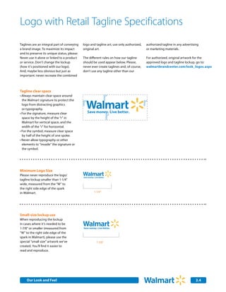 Walmart brand guidelines | PDF