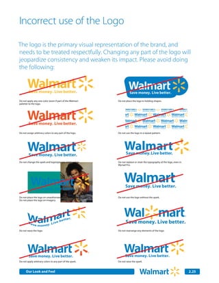 Walmart brand guidelines | PDF