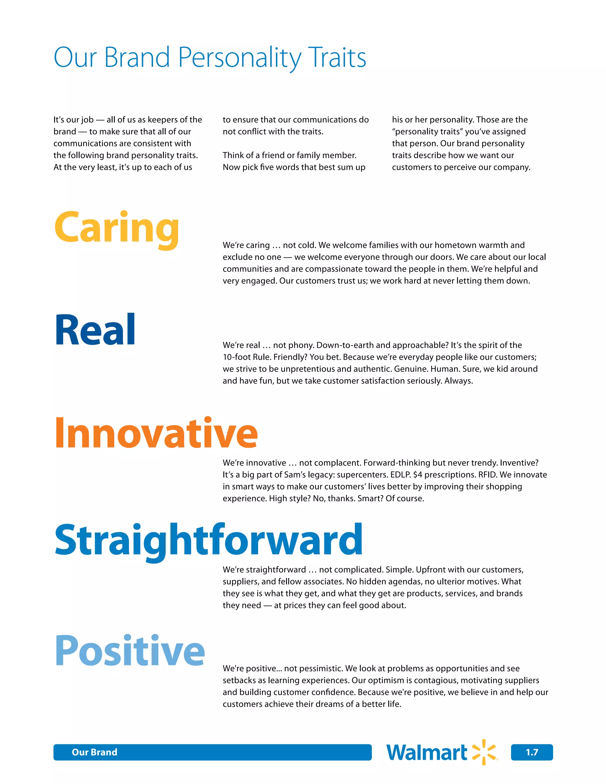 Walmart Brand Guidelines | PDF