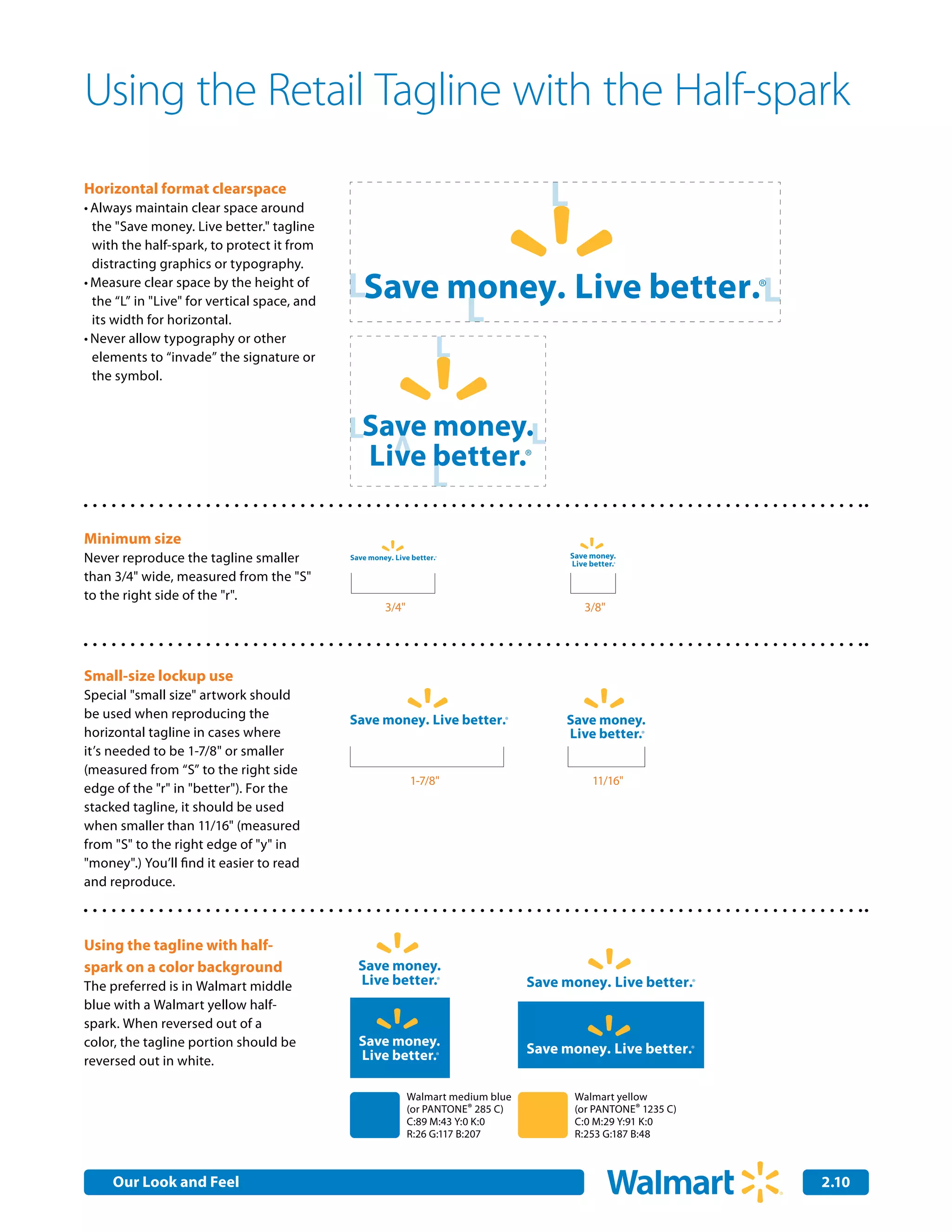 Walmart Brand Guidelines | PDF