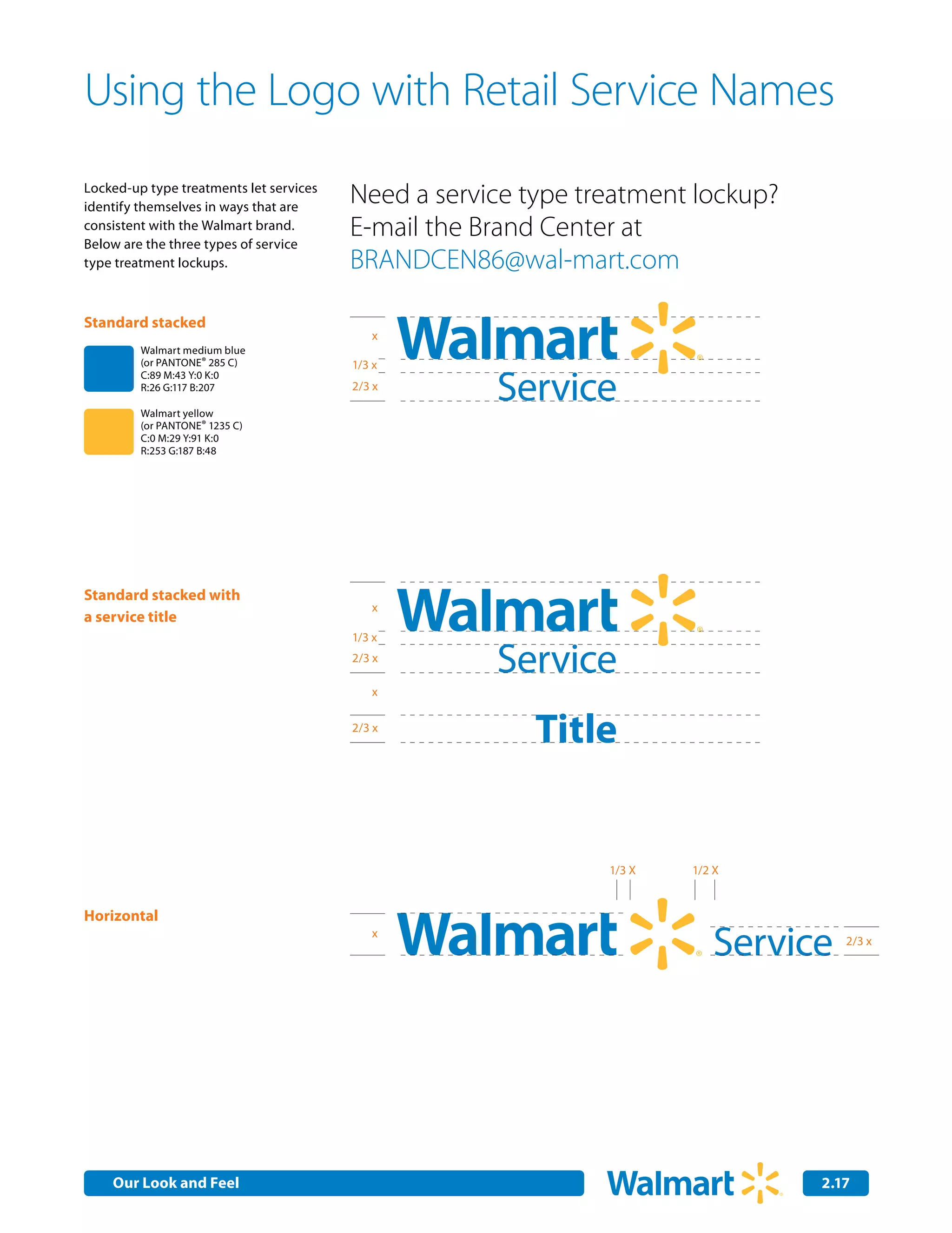 Walmart Brand Guidelines | PDF