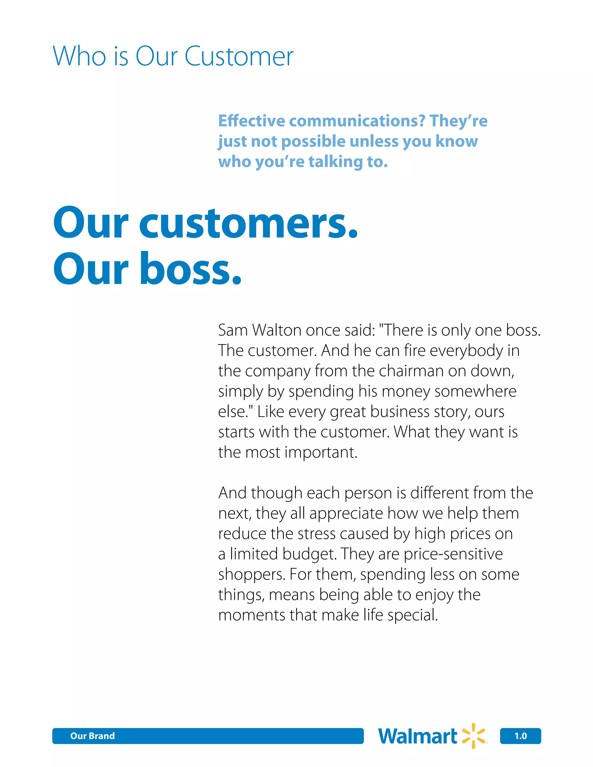 Walmart Brand Guidelines | PDF