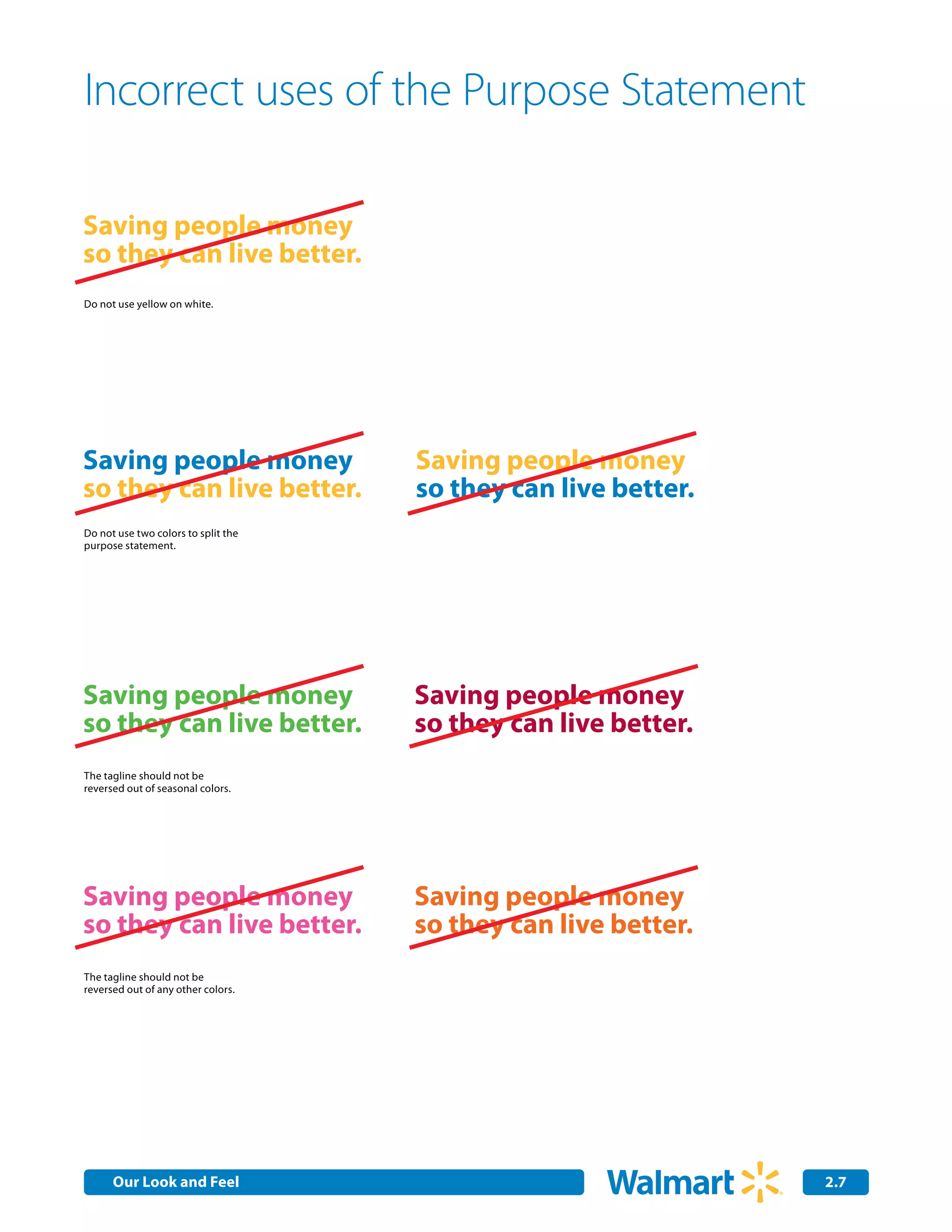 Walmart Brand Guidelines | PDF