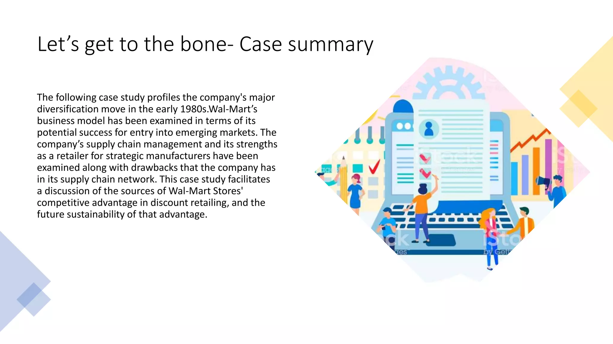 Case study- Walmart | PPTX