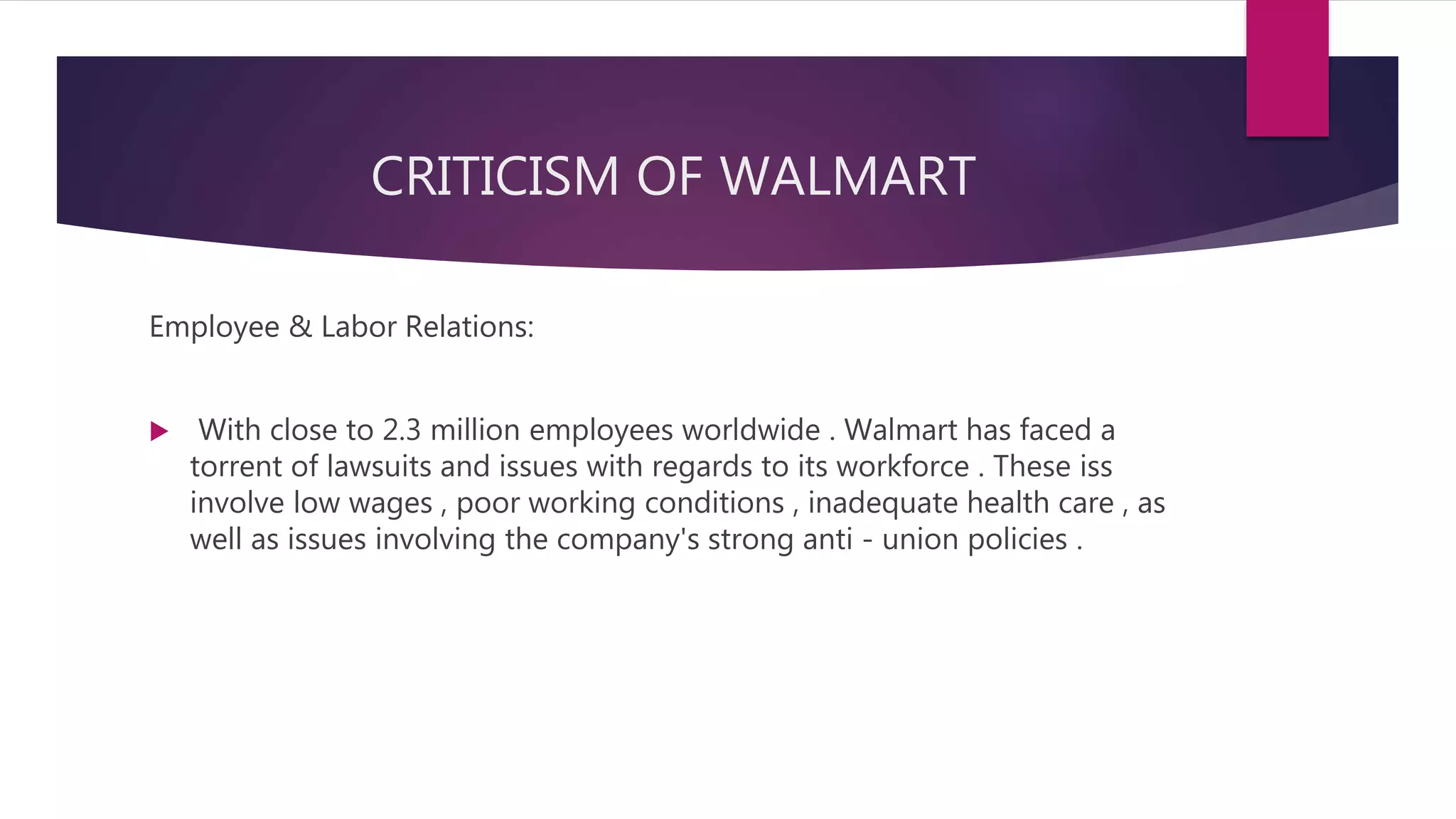 Walmart Company 2022 | PPTX