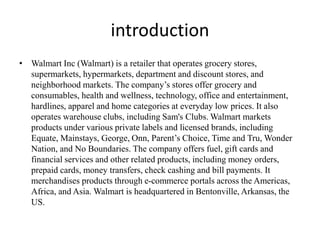 Walmart company assignment 1.pptx