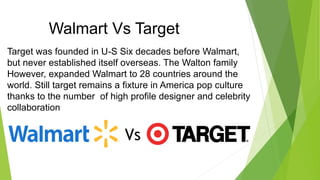 Walmart competitor map | PPTX