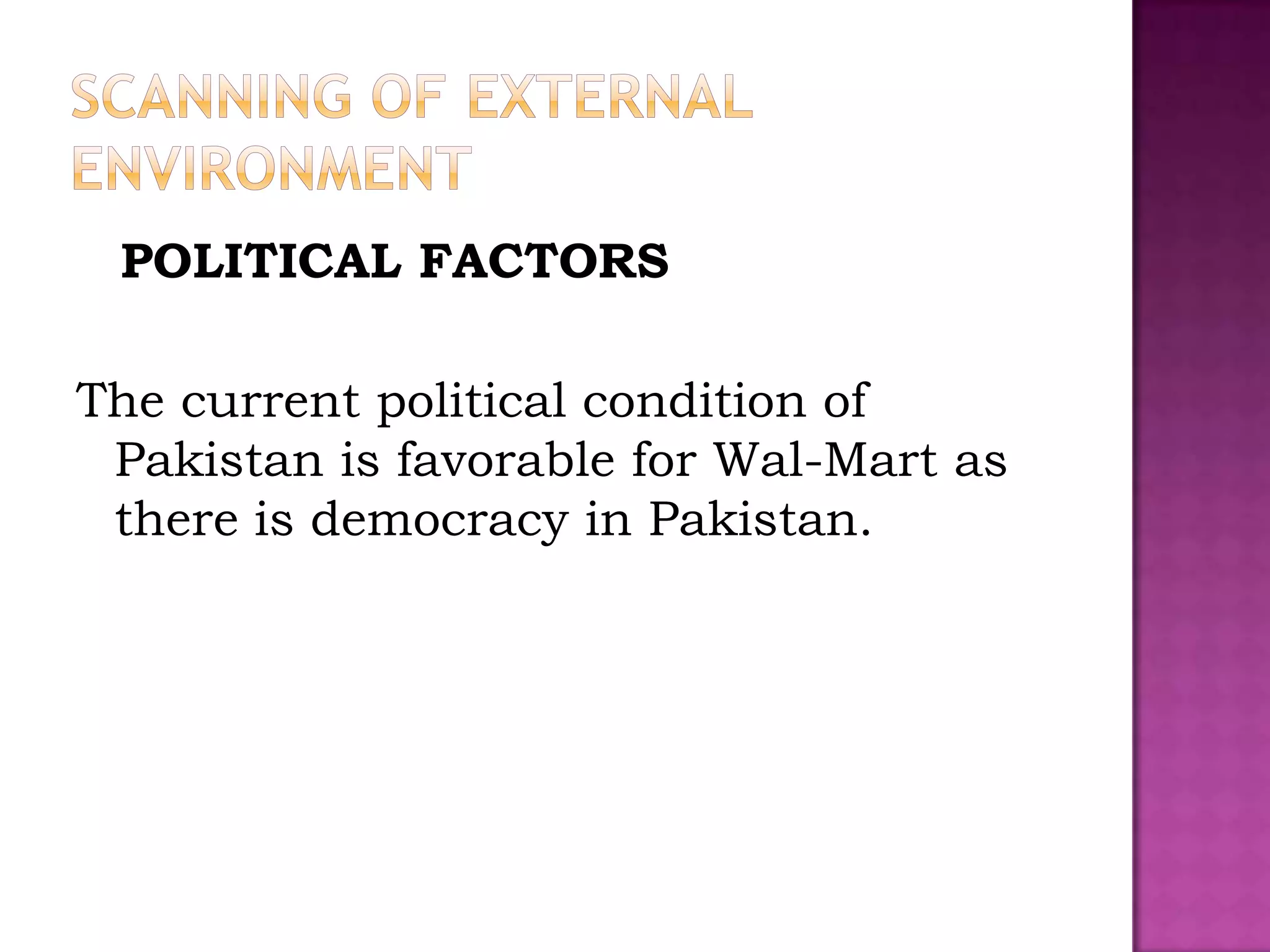 Walmart in Pakistan | PPTX
