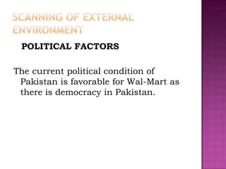 Walmart in Pakistan | PPTX