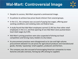 Walmart lobbying in India 2014 | PPTX