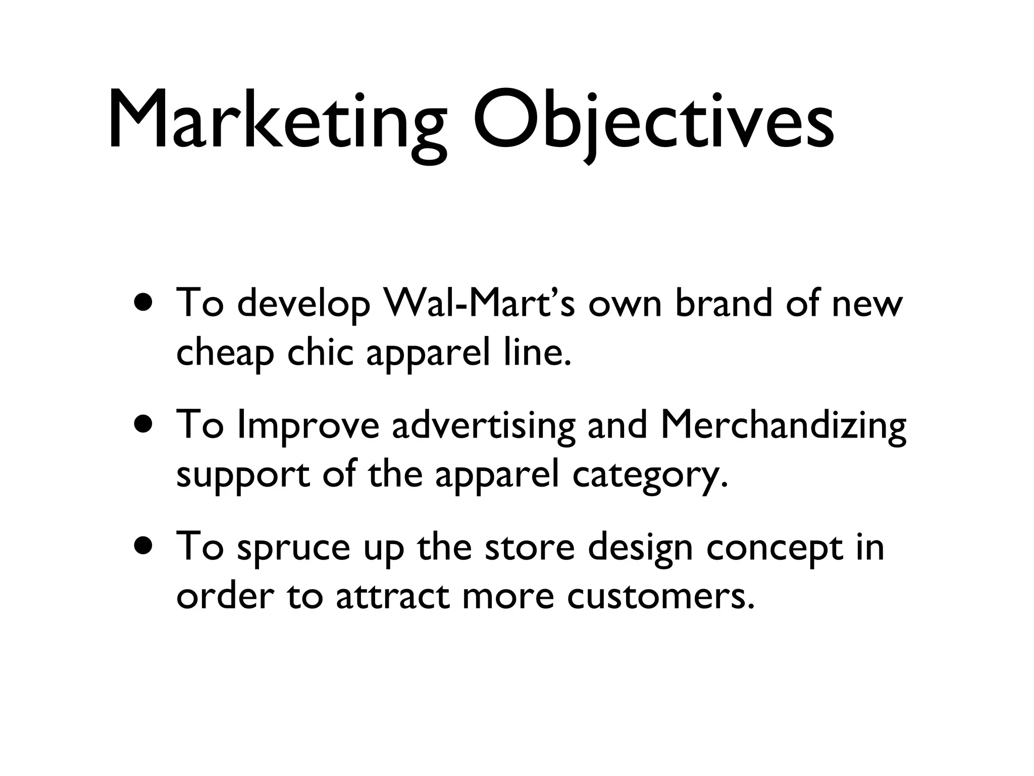 Walmart marketing plan | PPT