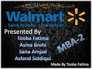Walmart Case Study | PPTX