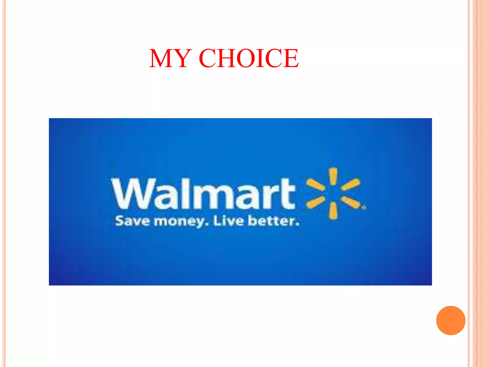 Walmart ppt | PPT