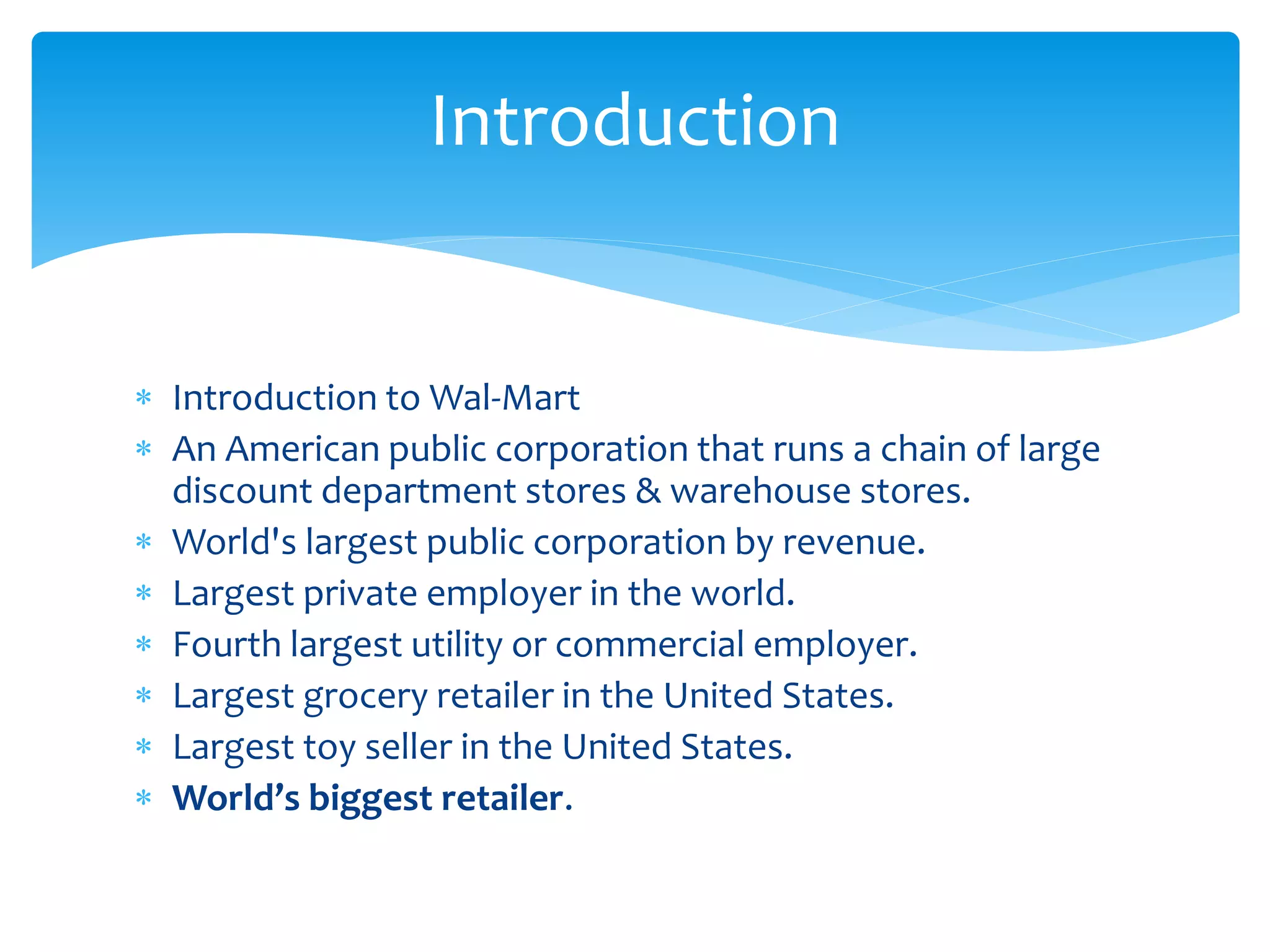 Walmart ppt | PPTX