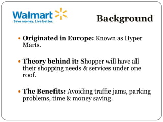 Wal Mart Presentation | PPTX | Retail Industry | Industries