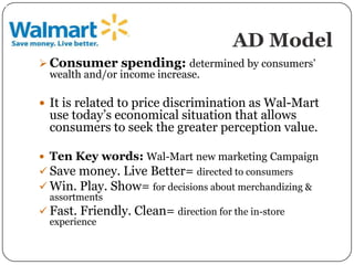 Wal Mart Presentation | PPTX | Retail Industry | Industries