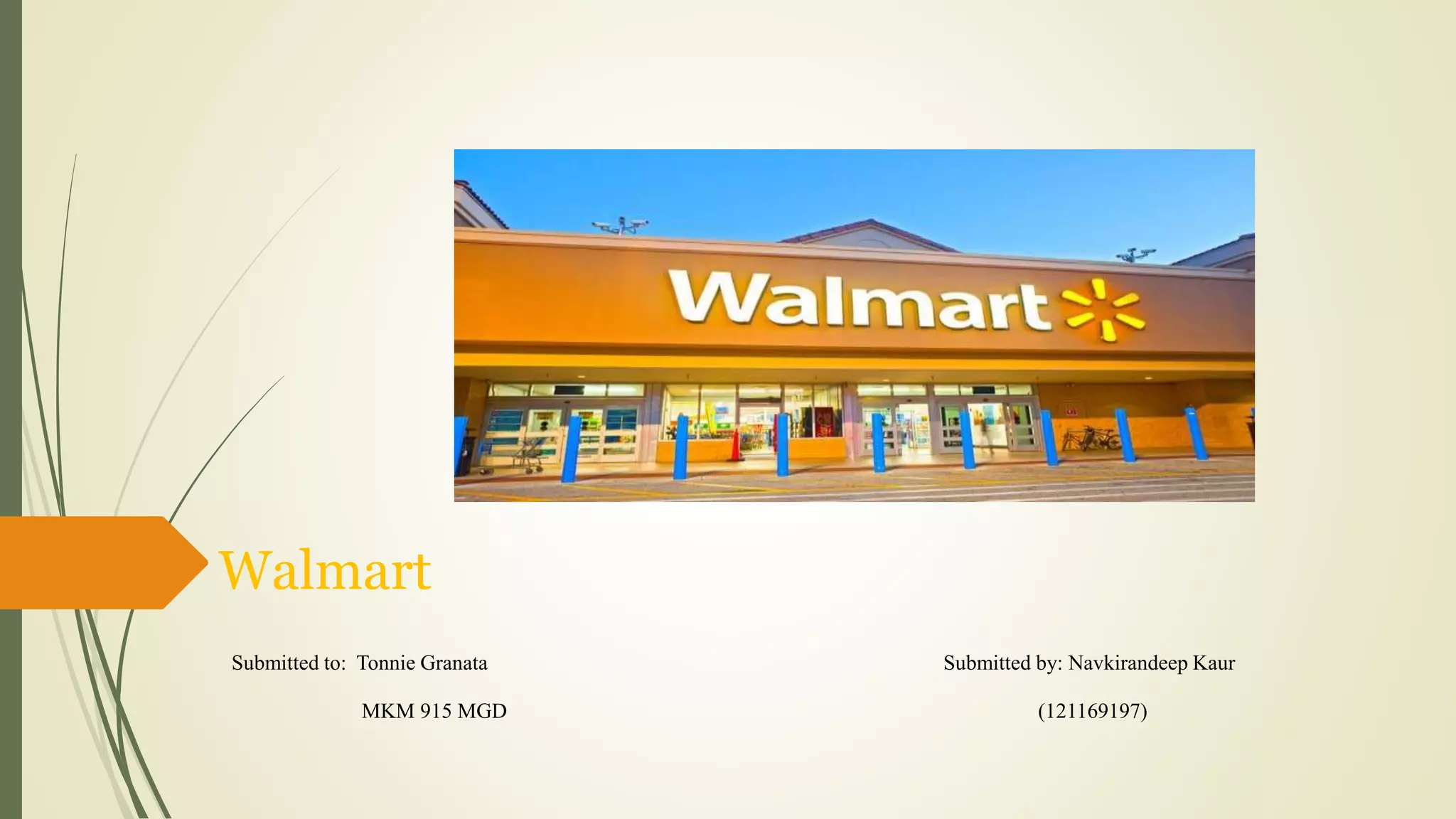 Walmart presentation | PPT