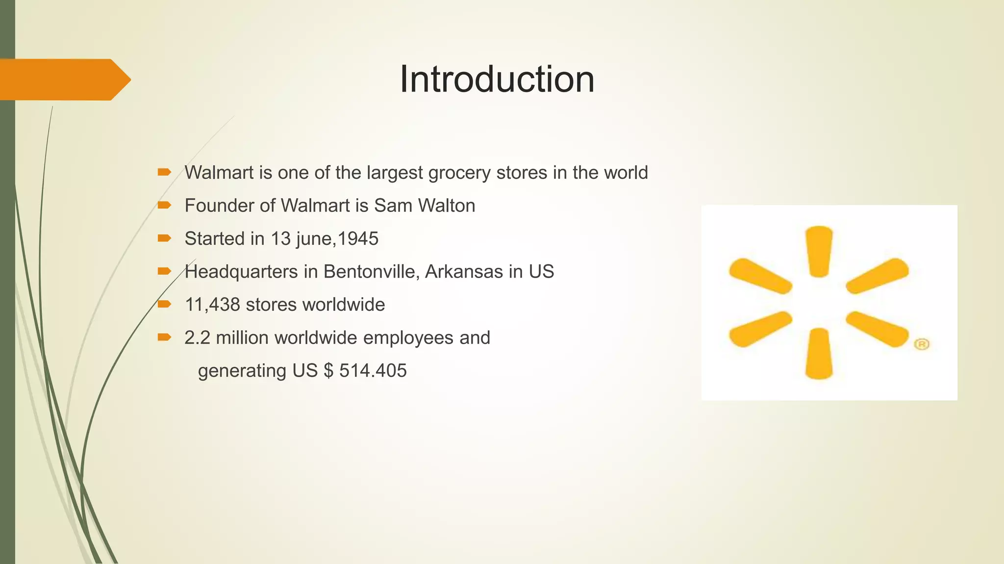Walmart presentation | PPT