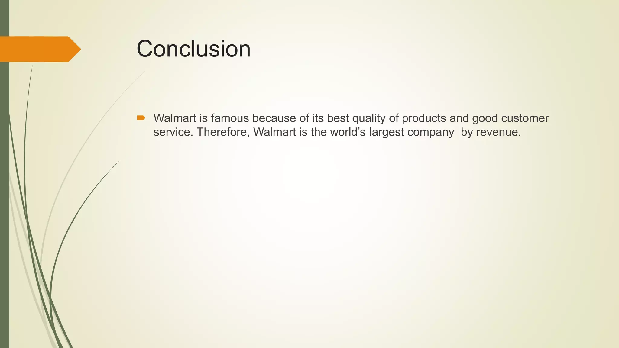 Walmart presentation | PPT