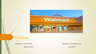 Walmart presentation | PPT