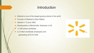 Walmart presentation | PPT