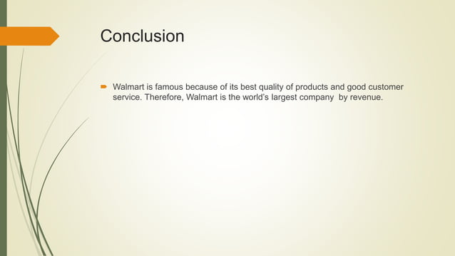 Walmart presentation | PPT