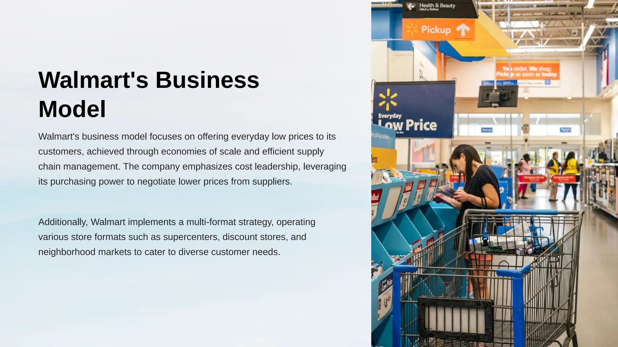 A brief Overview of WalMart Company and its Success | PPTX