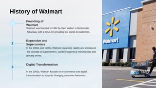 A brief Overview of WalMart Company and its Success | PPTX