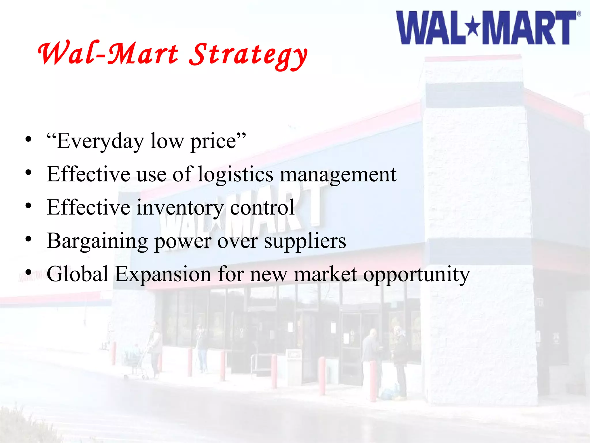 Walmart scm | PPT