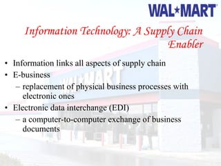 Walmart scm | PPT