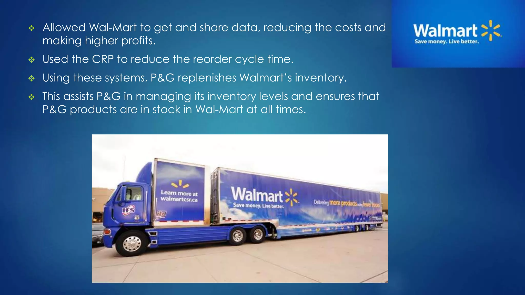 Supply Chain Management - Walmart | PPTX