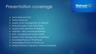 Supply Chain Management - Walmart | PPTX