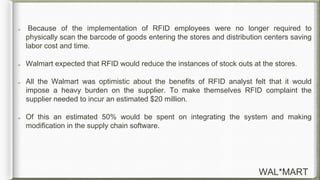 Walmart supply chain management | PPTX