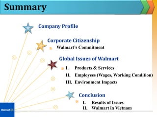 Walmart Stores, Inc | PPTX | Environmental Services Industry | Industries