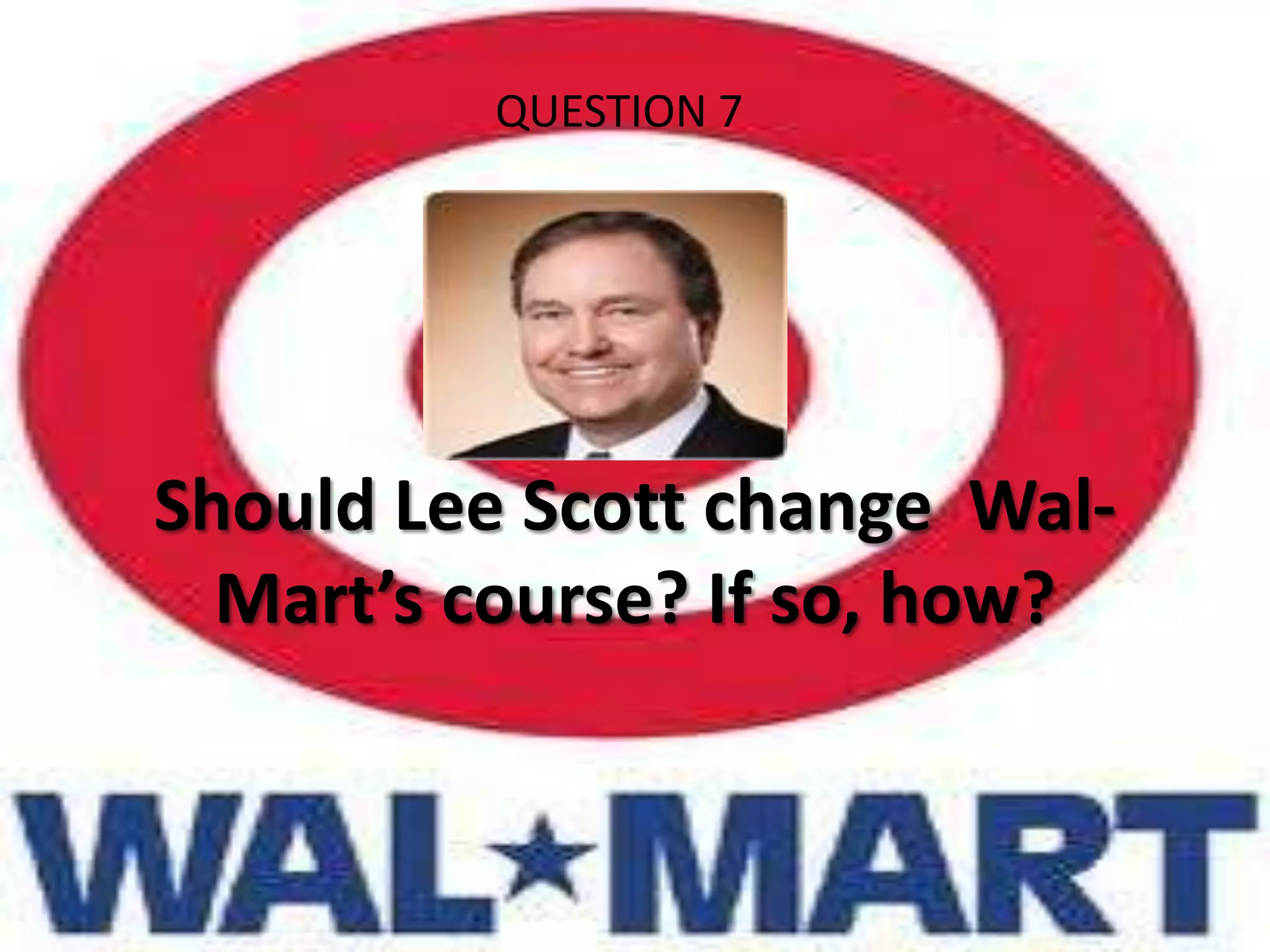 Wal mart study case | PPTX