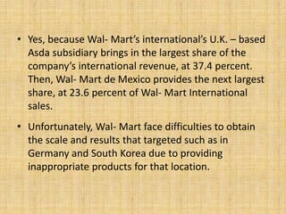 Wal mart study case | PPTX